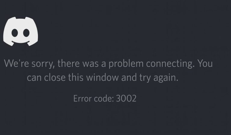 How to Fix Discord Error 3002 When Connecting to Servers