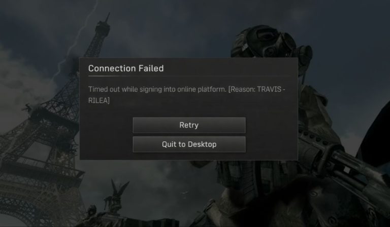 How to Fix Modern Warfare 3 Travis-Rilea Error?