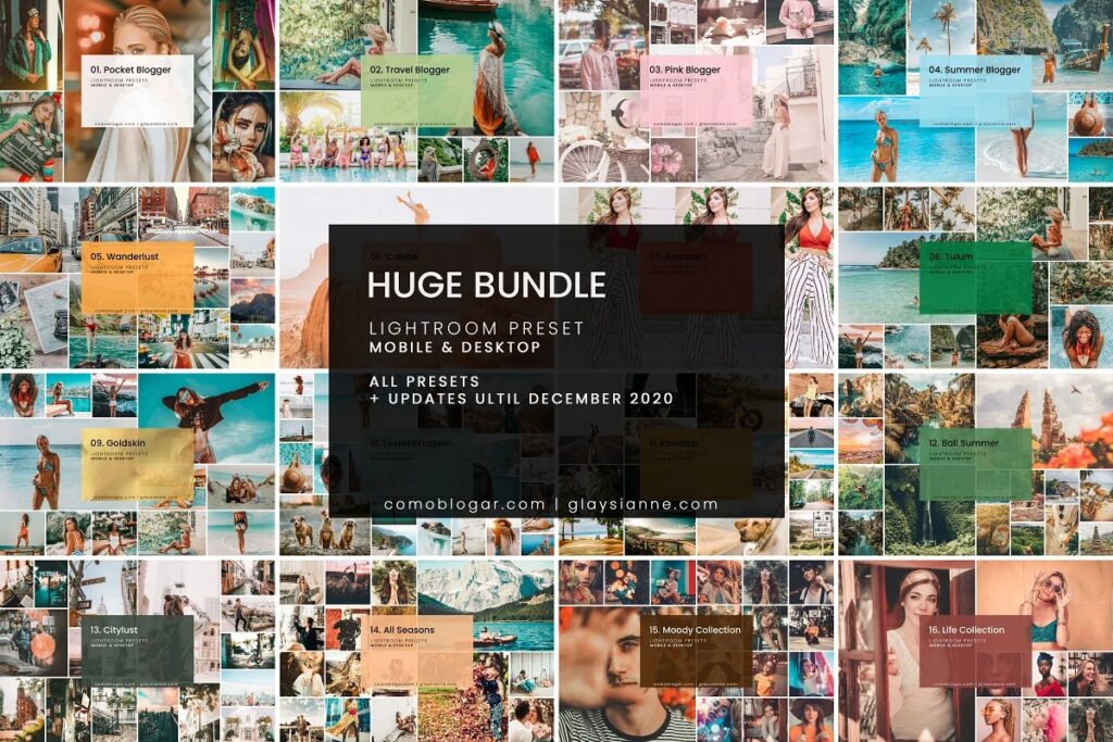 HUGE Bundle Presets (108 Packs) - webdevsupply