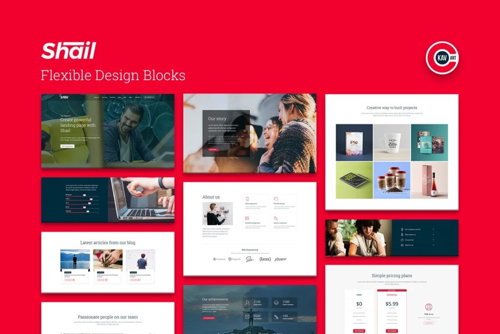 Shail – Startup HTML Template - webdevsupply